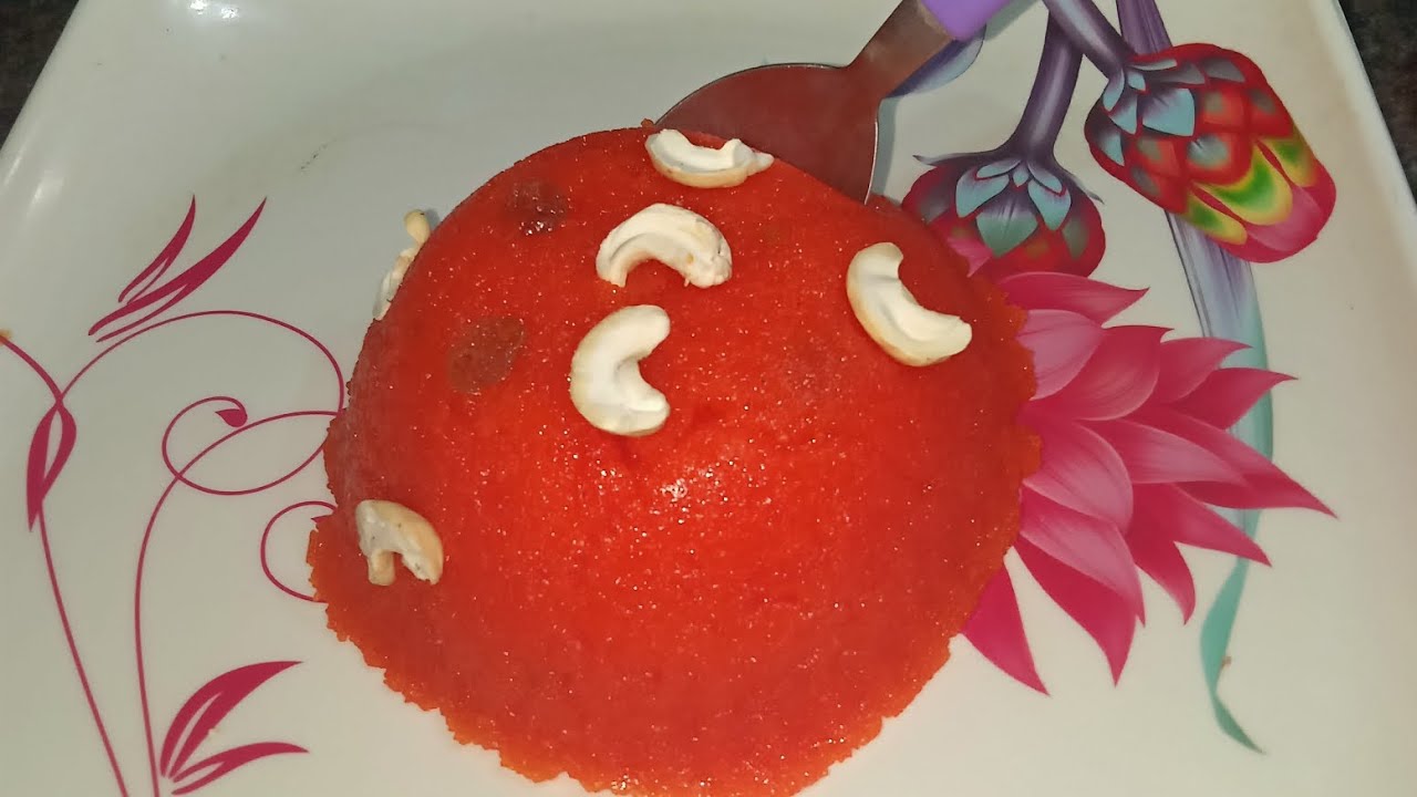 Kesar Rava/ Sweet Halwa Recipe/ soft testy rawa Halwa recipe - YouTube