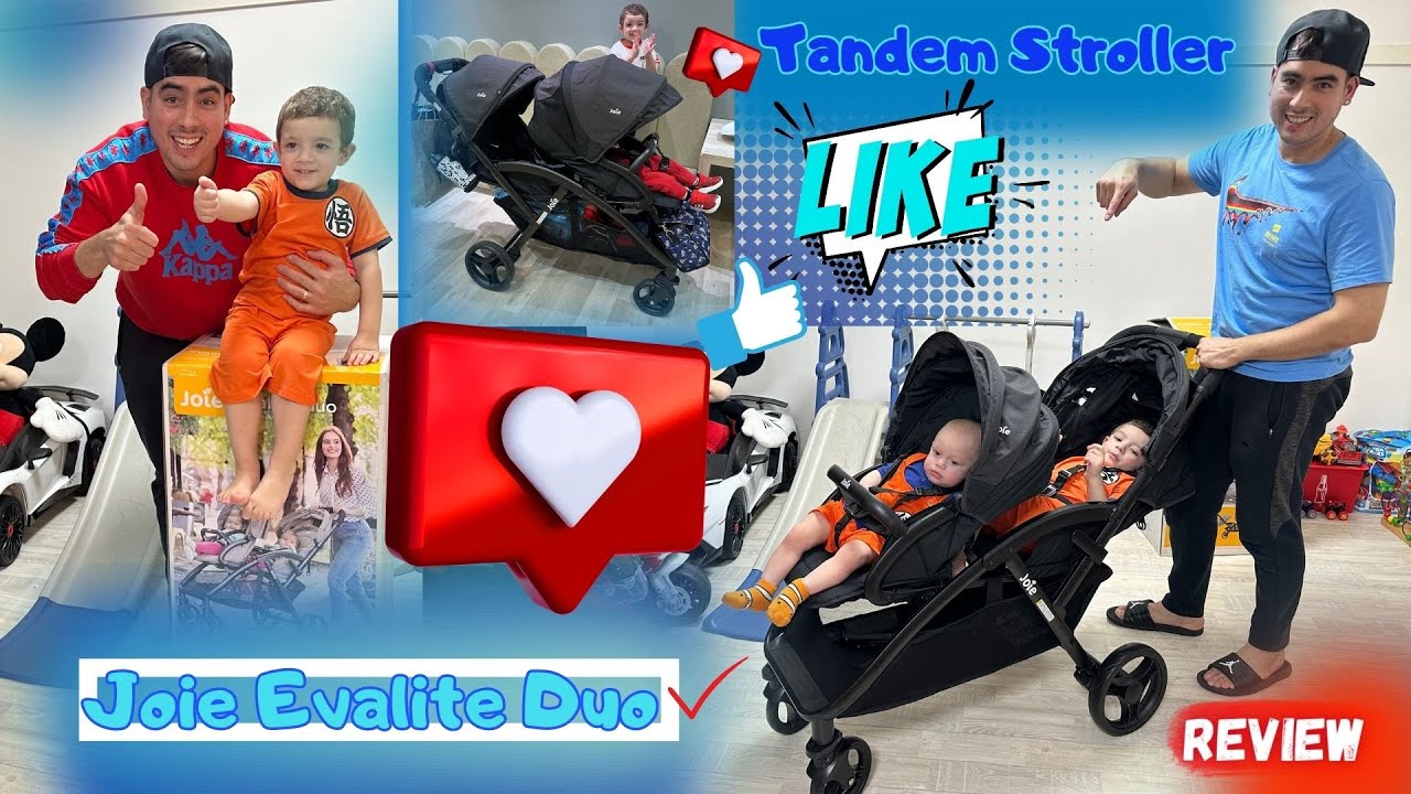 REVIEW |Joie Evaluate Duo Tandem Pushchair Stroller | UNBOXING - Nosso melhor investimento ...
