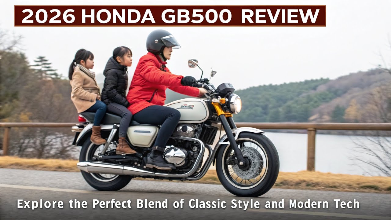 2026年ホンダGB500レビュー｜クラシックデザインと最新技術の完璧な融合 - YouTube