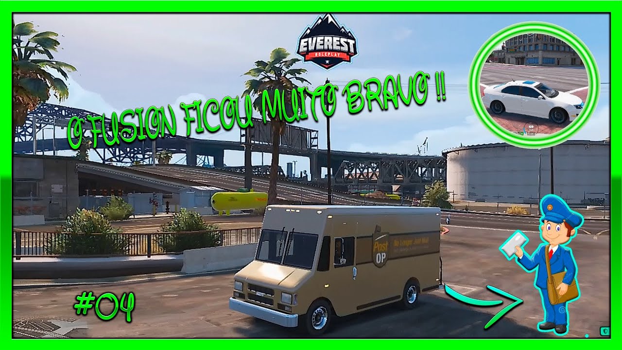 GTA V EVEREST RP: VIREI UM CARTEIRO RECLAMÃO !! (04) - YouTube