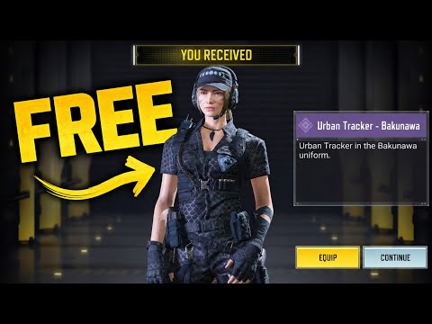 CLAIM FREE Urban Tracker - Bakunawa Skin!