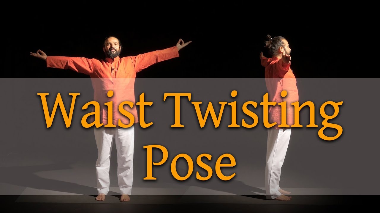 How to do the Waist Twisting Pose? YOGASANA 32 - YouTube