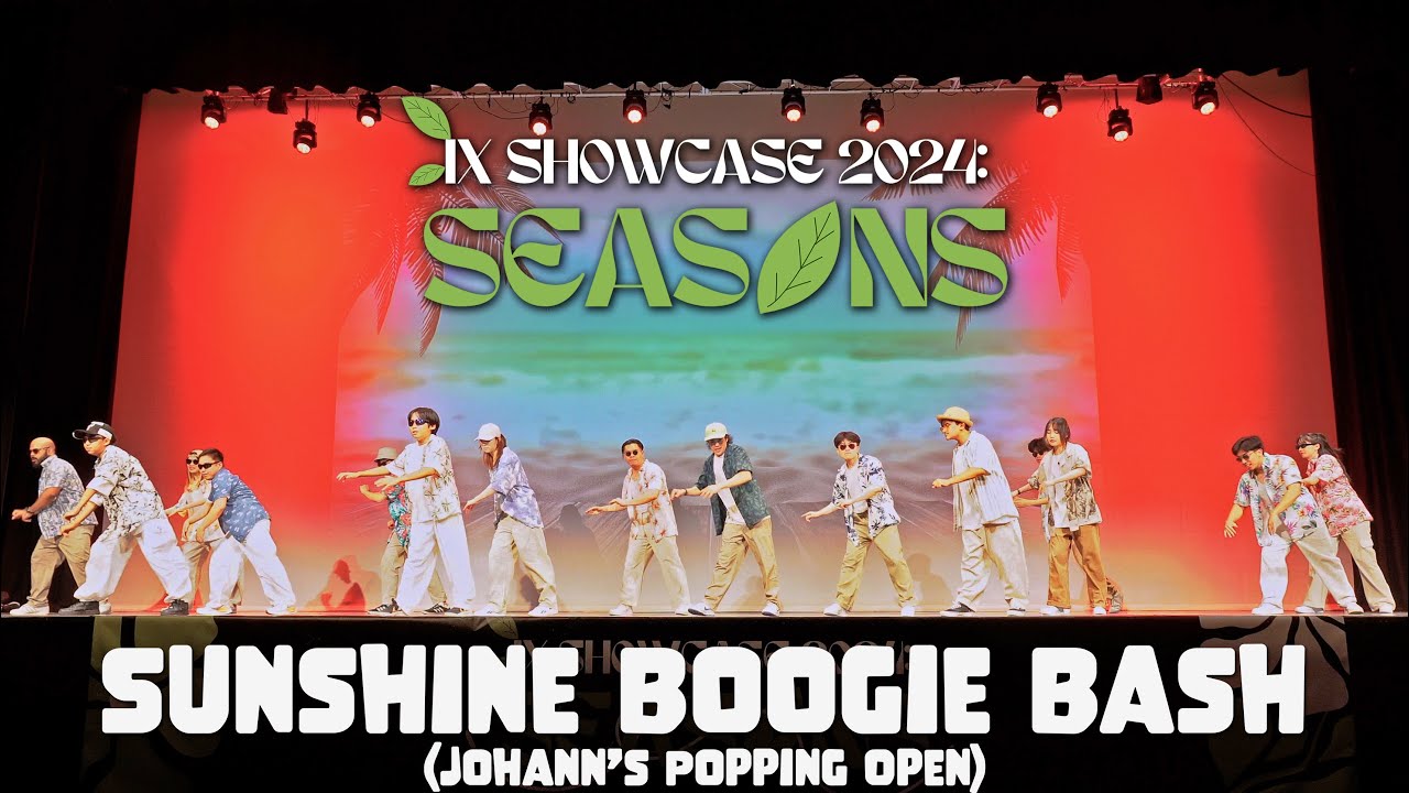 Sunshine Boogie Bash | IX Showcase 2024: Seasons - YouTube