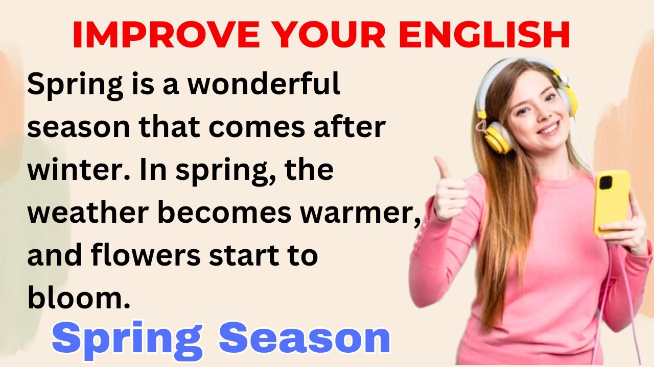 Spring Season 🌷 | Improve your English | Everyday Speaking | Level 1 ...