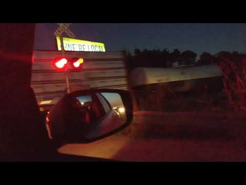 DGNO 3495 Leads a Local Through Carrollton, TX at Night - YouTube