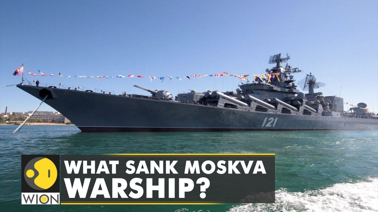 Ukraine under attack: Russia releases images of sunken Moskva crew ...