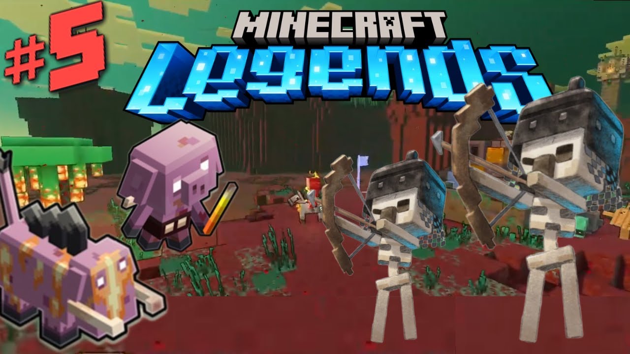Almost Saving skeletons in Minecraft Legends | Episode 5 (Campaign ...