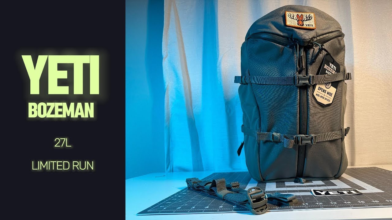 Bozeman Yeti first look with rock music. Link for talking review below ...