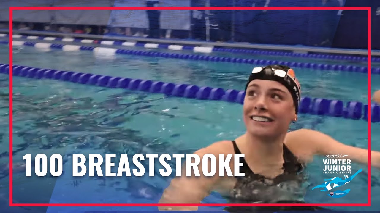 Grace Rainey Reigns Victorious Women's 100 Breaststroke | 2022 Speedo ...