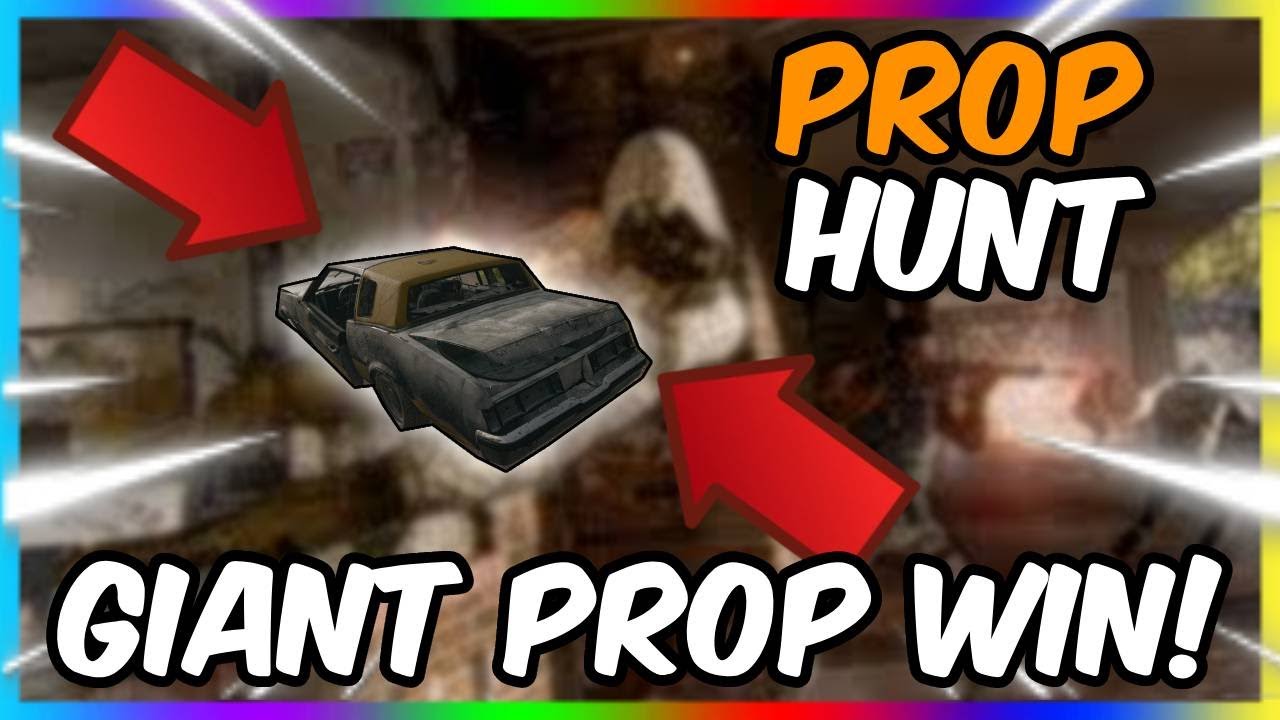 WINNING WITH BIGGEST ITEM IN PROP HUNT ON BO6! - YouTube