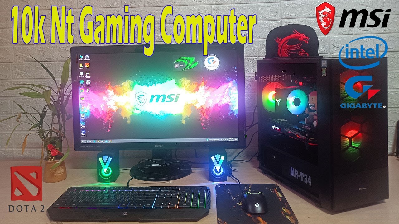 GAMING BUILD 10K NT LANG | MSI GTX 1060 | GIGABYTE | INTEL - YouTube