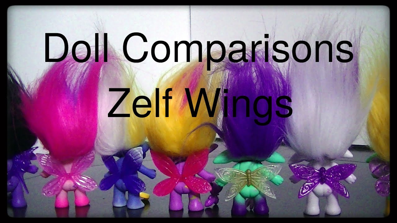 Doll Comparisons,Toy Comparisons,Butterfly Friends Forever Zelf Wings ...