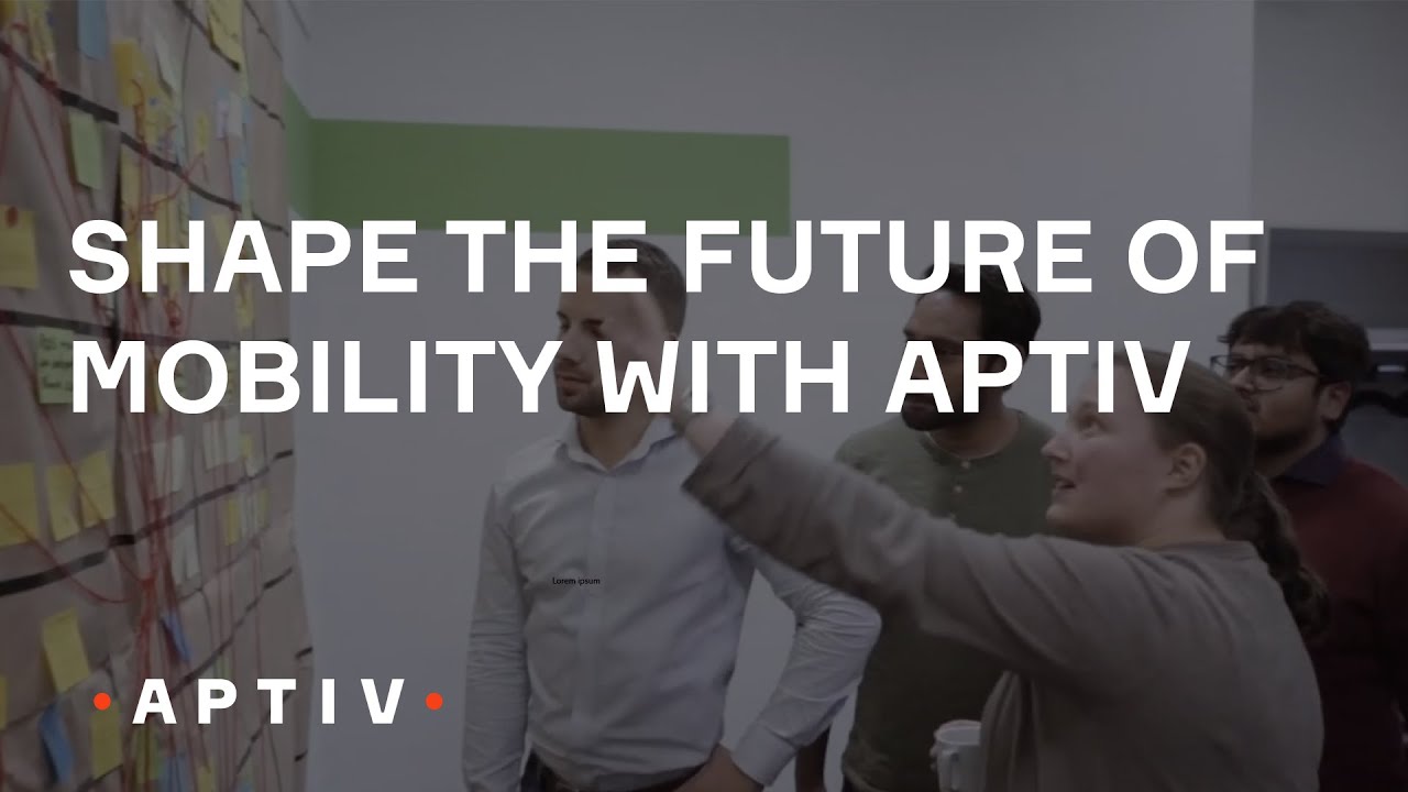 Shape the Future of Mobility with Aptiv (2019) - YouTube