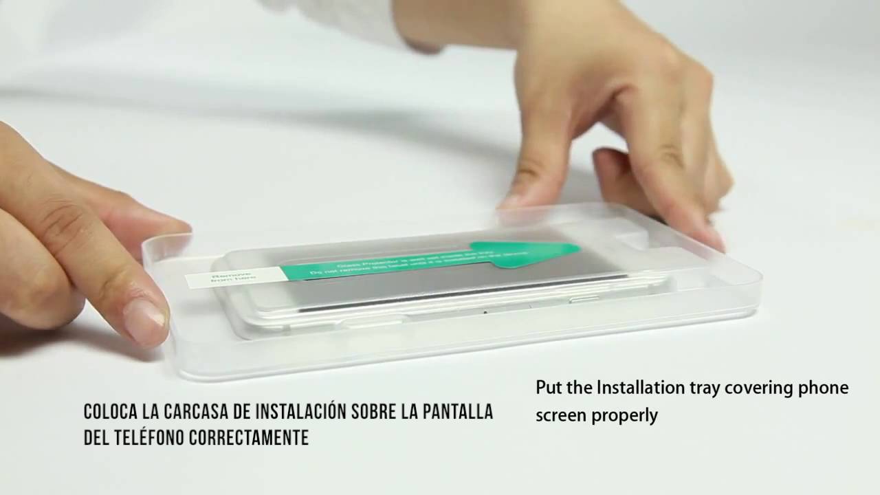 Instalación de micas protectoras - YouTube