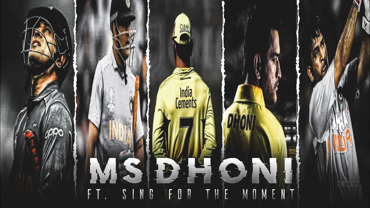 M.S. Dhoni Edit | Ft. Sing For The Moment | M.S. Dhoni X Sing For The ...