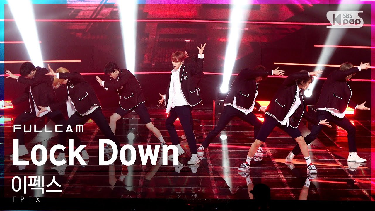 [안방1열 직캠4K] 이펙스 'Lock Down' 풀캠 (EPEX Full Cam)│@SBS Inkigayo_2021.06.13. - YouTube