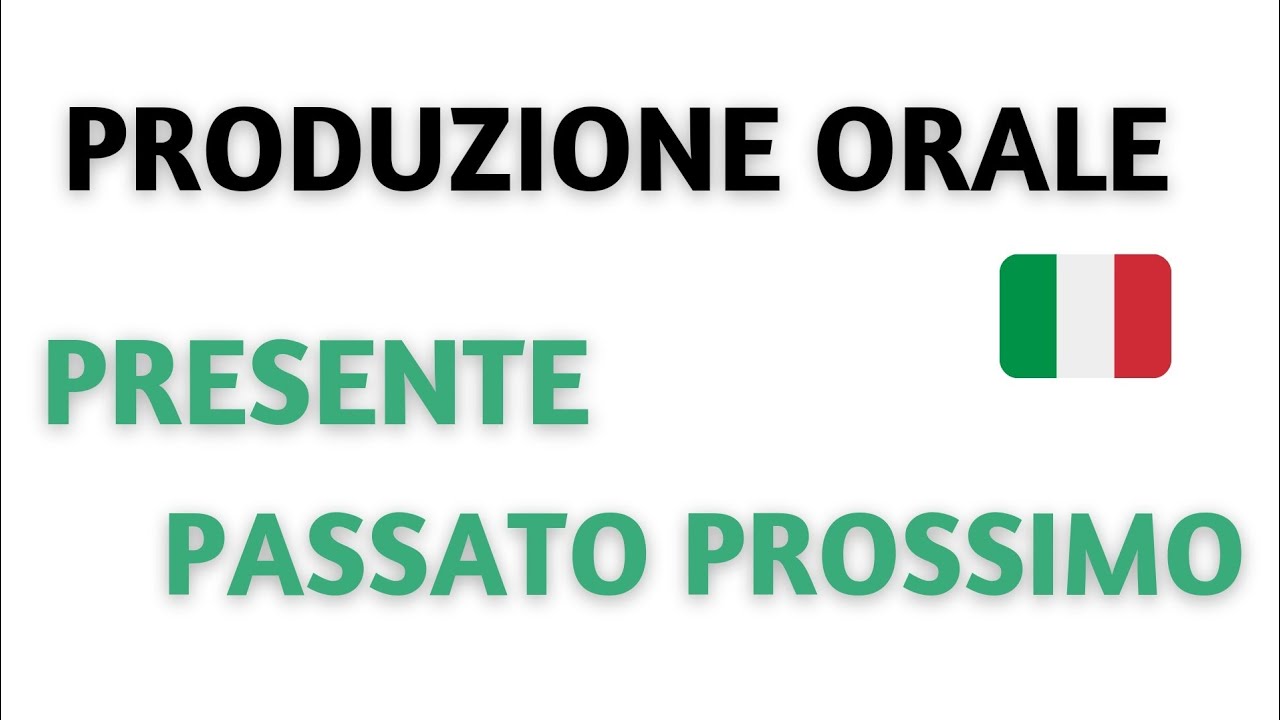 PROVA ORALE essential italian basis for great conversation fluency ...