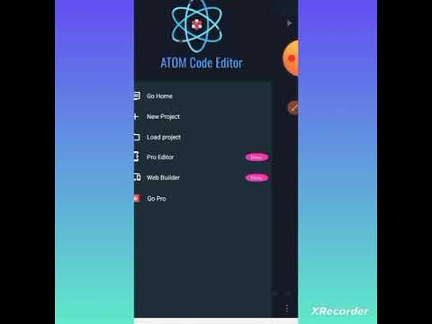 INTRODUCTION TO ATOM (MOBILE CODE EDITOR) - YouTube
