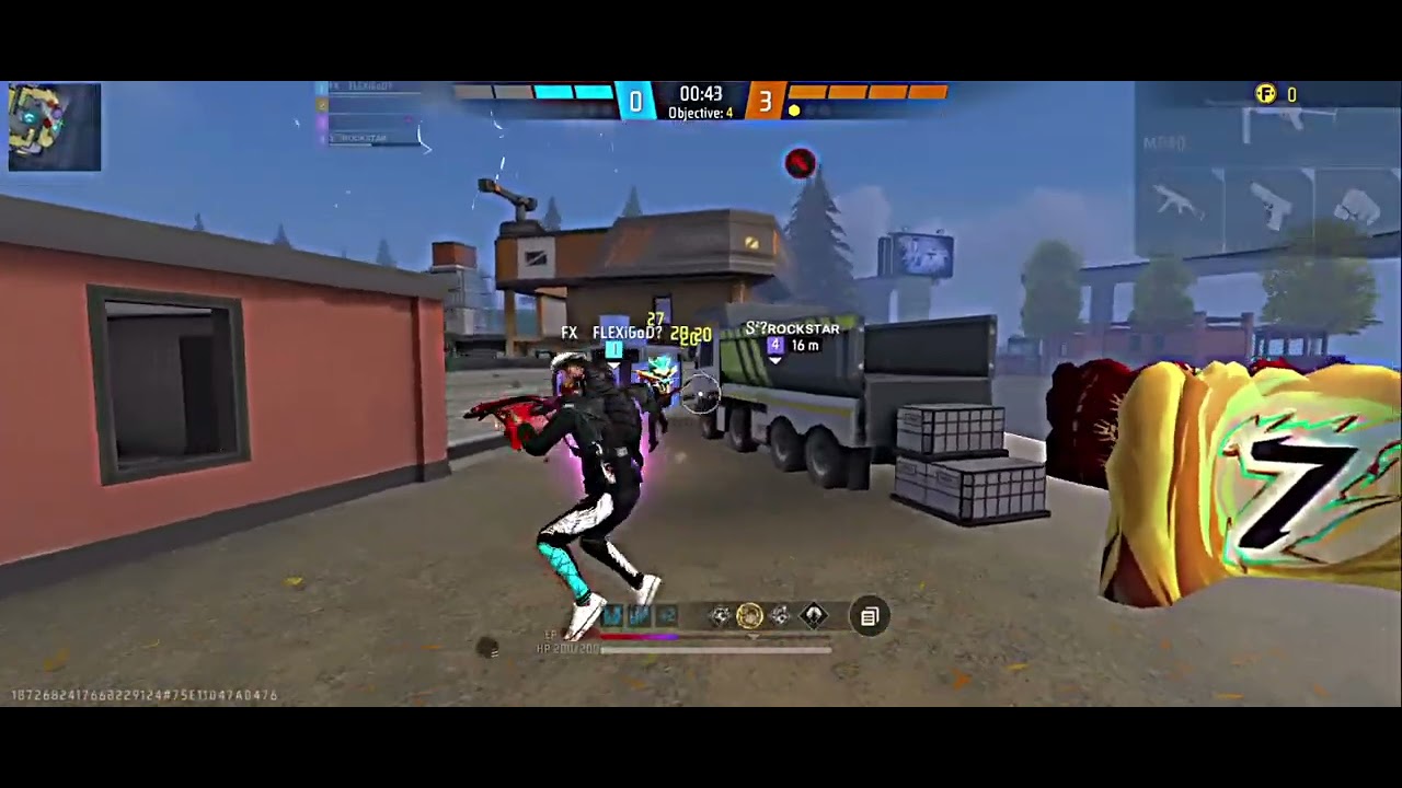 ff flexi god #freefire Quadra Kill 1v4 in CS Ranked 😎☠️💀 - YouTube