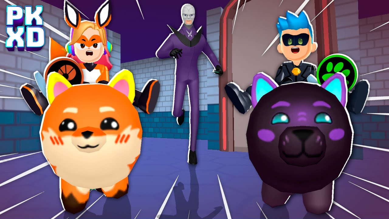 💥 Super Pets Vs Hawk Moth no MIRACULOUS Hunt do PK XD - YouTube