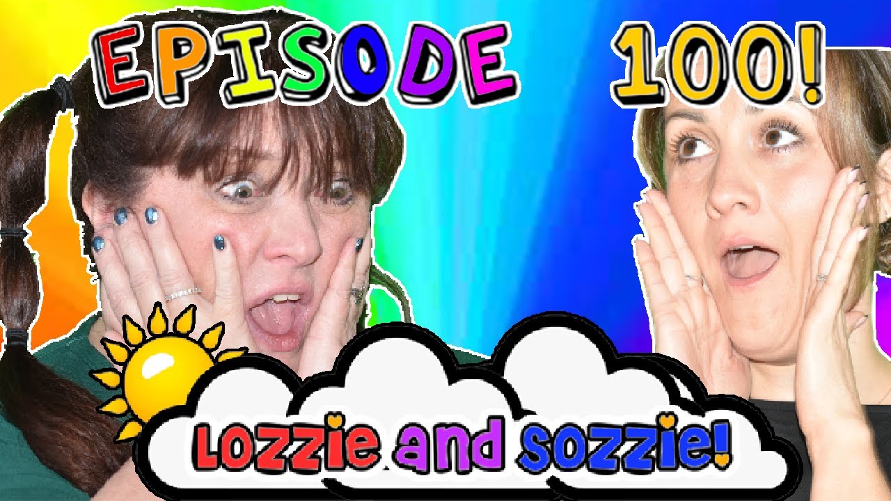 Episode 100! Lozzie and Sozzie celebrate episode 100 with crafts and a ...
