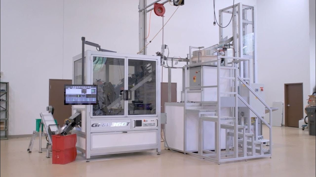 Gi-6V High Speed Ammunition Inspection System - YouTube