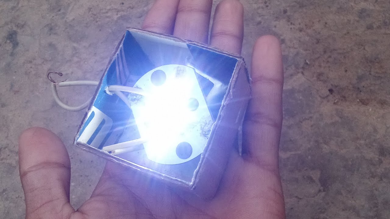 mini LED light charging socket full mak - YouTube