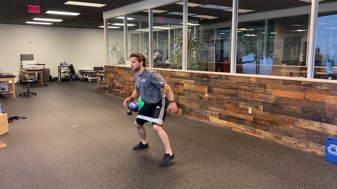 Mini Band Lateral Band Walk - YouTube