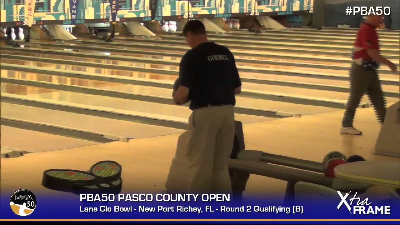 Bryan Goebel goes for 300 at PBA50 Pasco County Open - YouTube