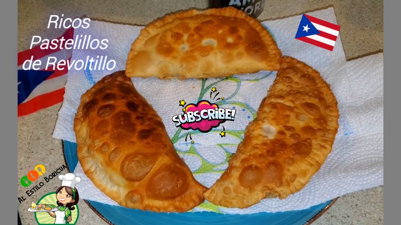 Empanadas de Revoltillo, Jamón y Queso Al Estilo Boricua - YouTube