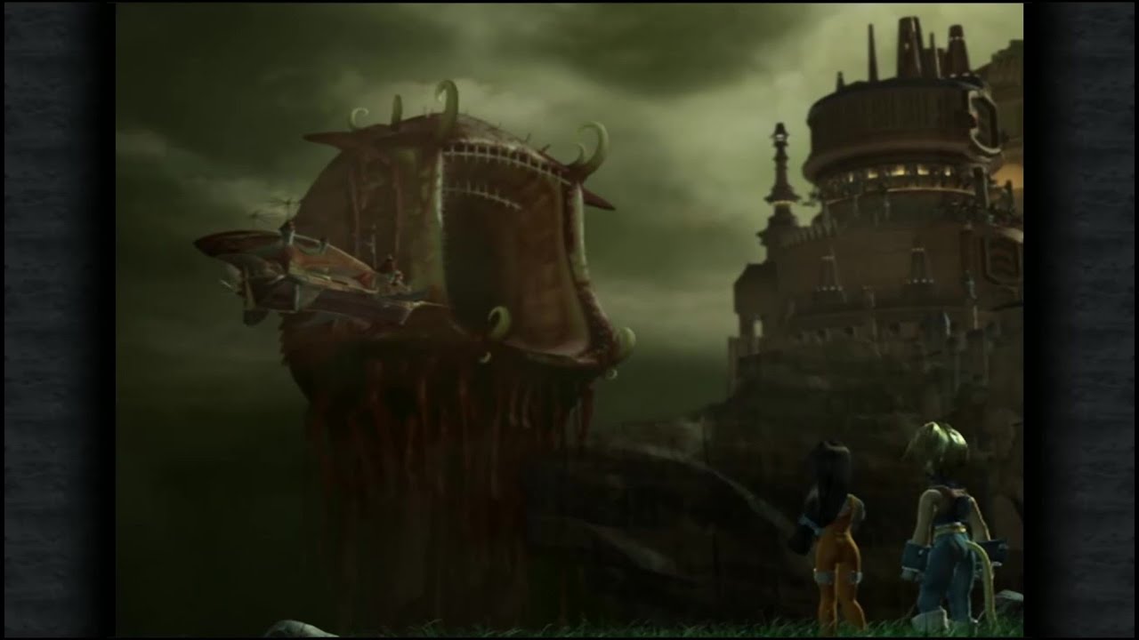 Final Fantasy IX - Atomos Destroys Lindblum - YouTube