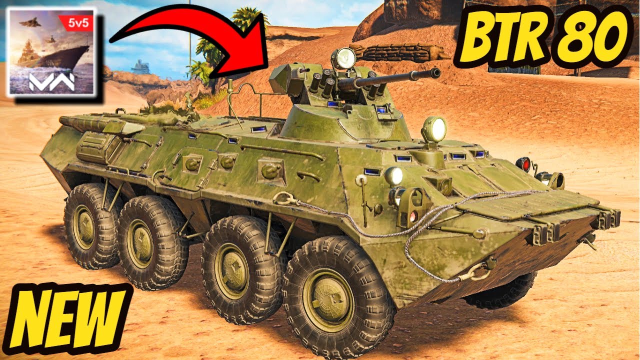 🛑 New BTR 80 Tank - Modern Warships - YouTube