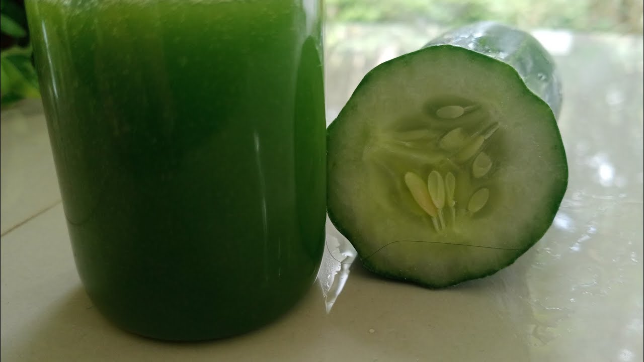 Cucumber Skin toner - YouTube
