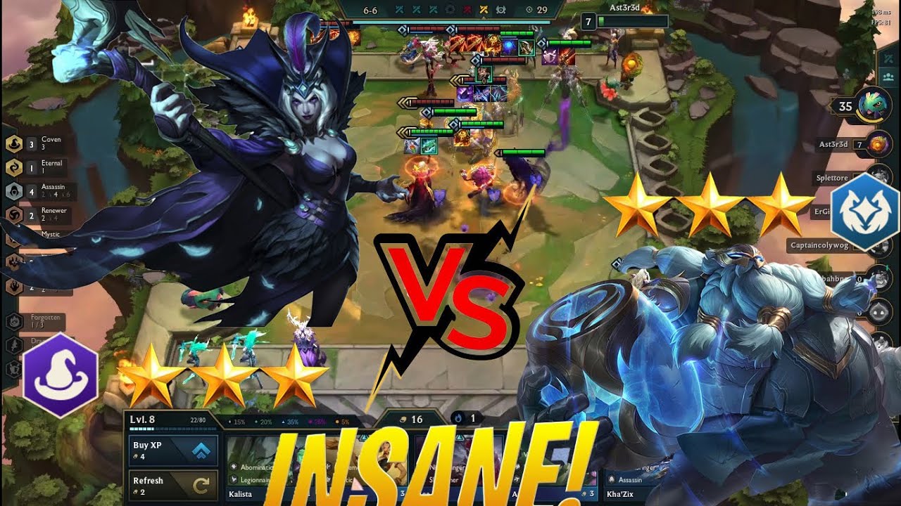 Leblanc Shadow Blue Buff | 3 Coven Units Are In Play [ TFT Reckoning ...