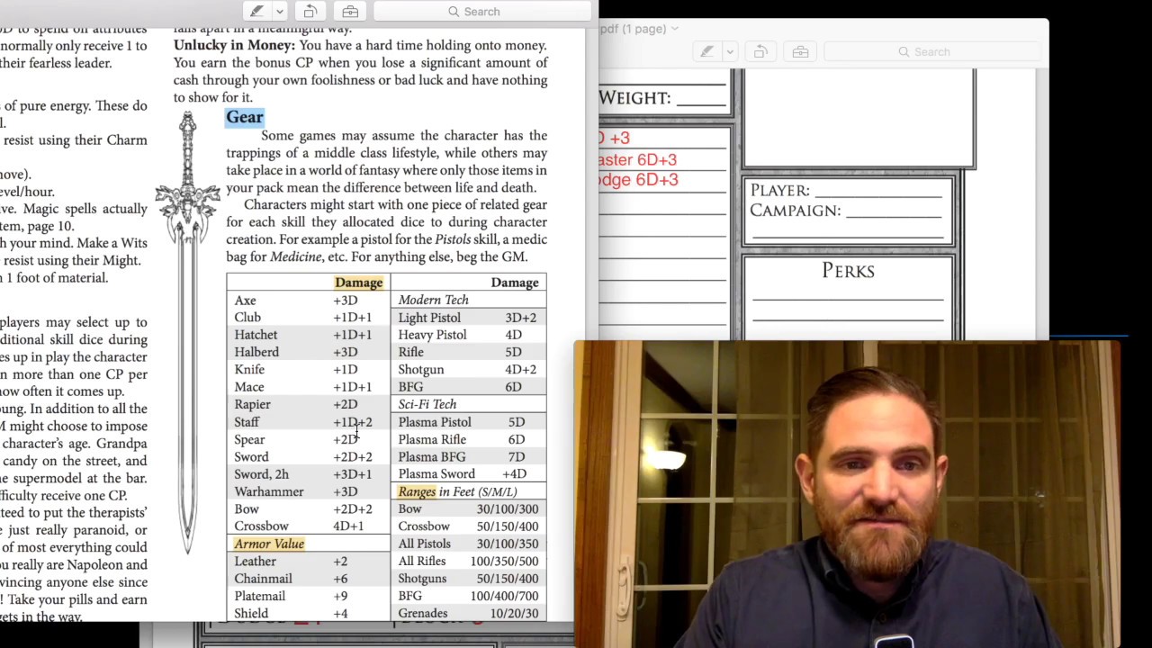 Game Stories, Ep13: Two RPG Systems (D6 and FU) - YouTube