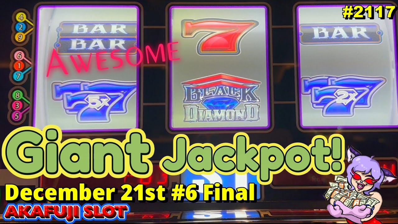 Awesome Jackpot Black Diamond Deluxe Double Nudge Slot, Triple Double ...