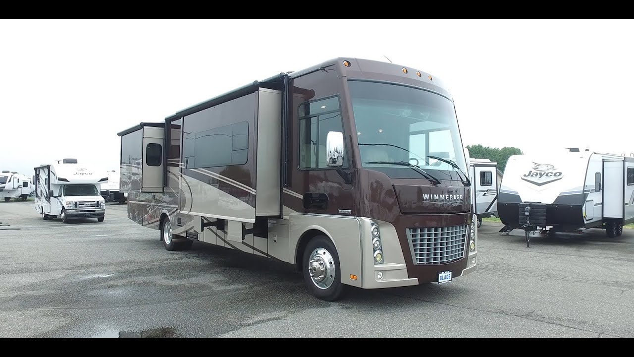 2017 Winnebago Adventurer 37F BLADE RV CENTER - YouTube