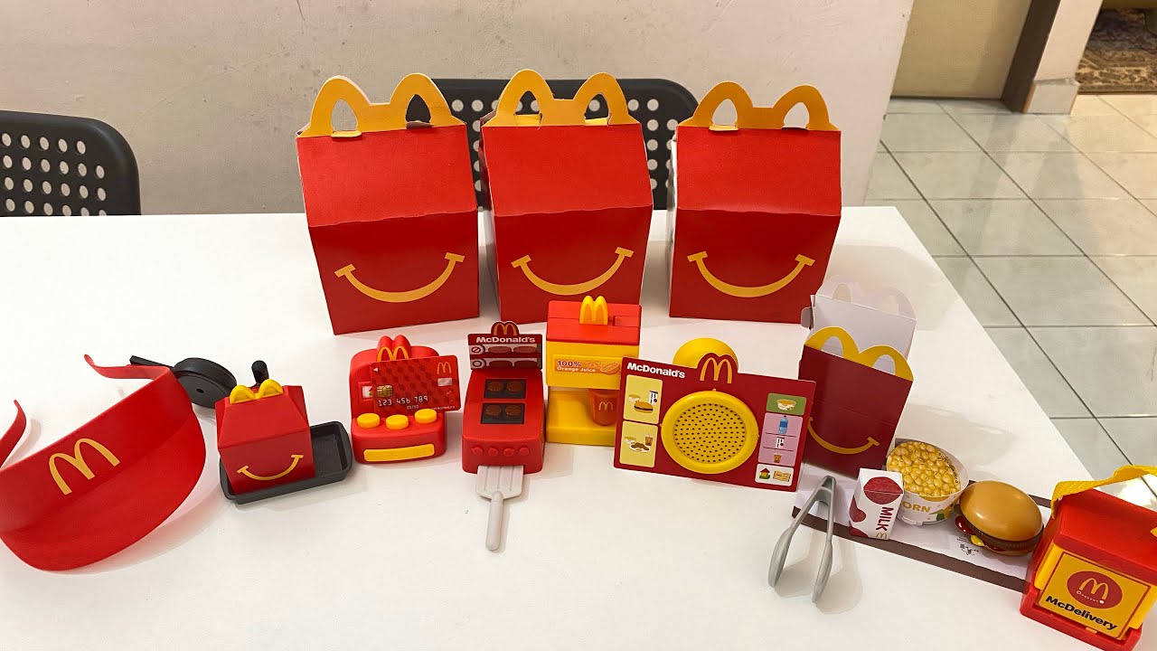 New HAPPY MEALS TOYS McDonalds (3 October 2022) - YouTube