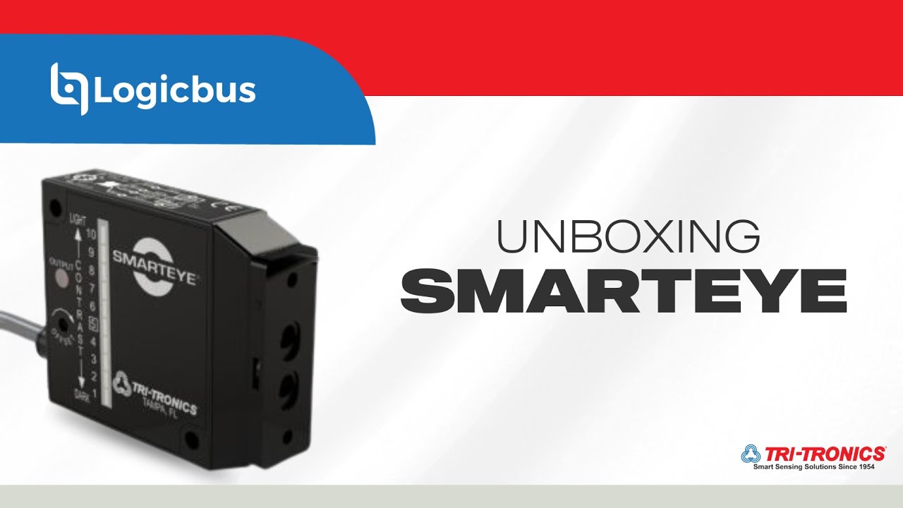 UNBOXING Sensor fotoeléctrico Smarteye de Tritronics - YouTube