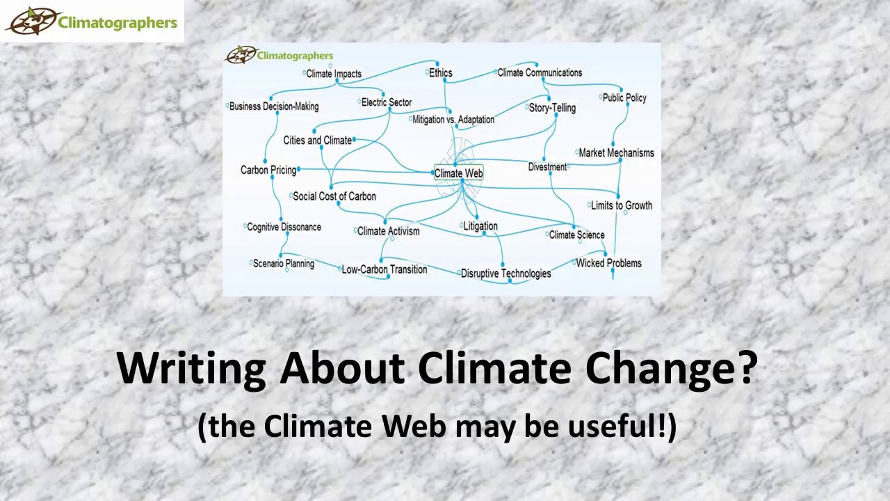 Are You Writing About Climate Change? - YouTube
