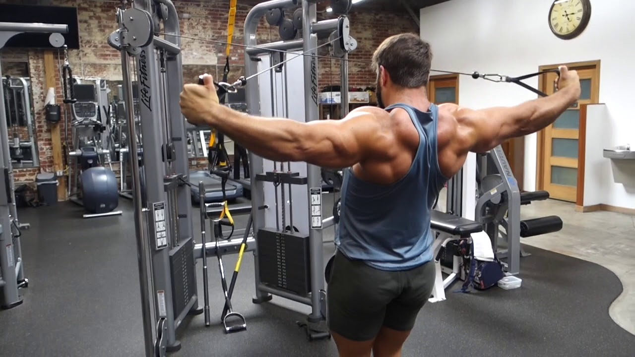 Cable Rear Delt Reverse Fly - YouTube