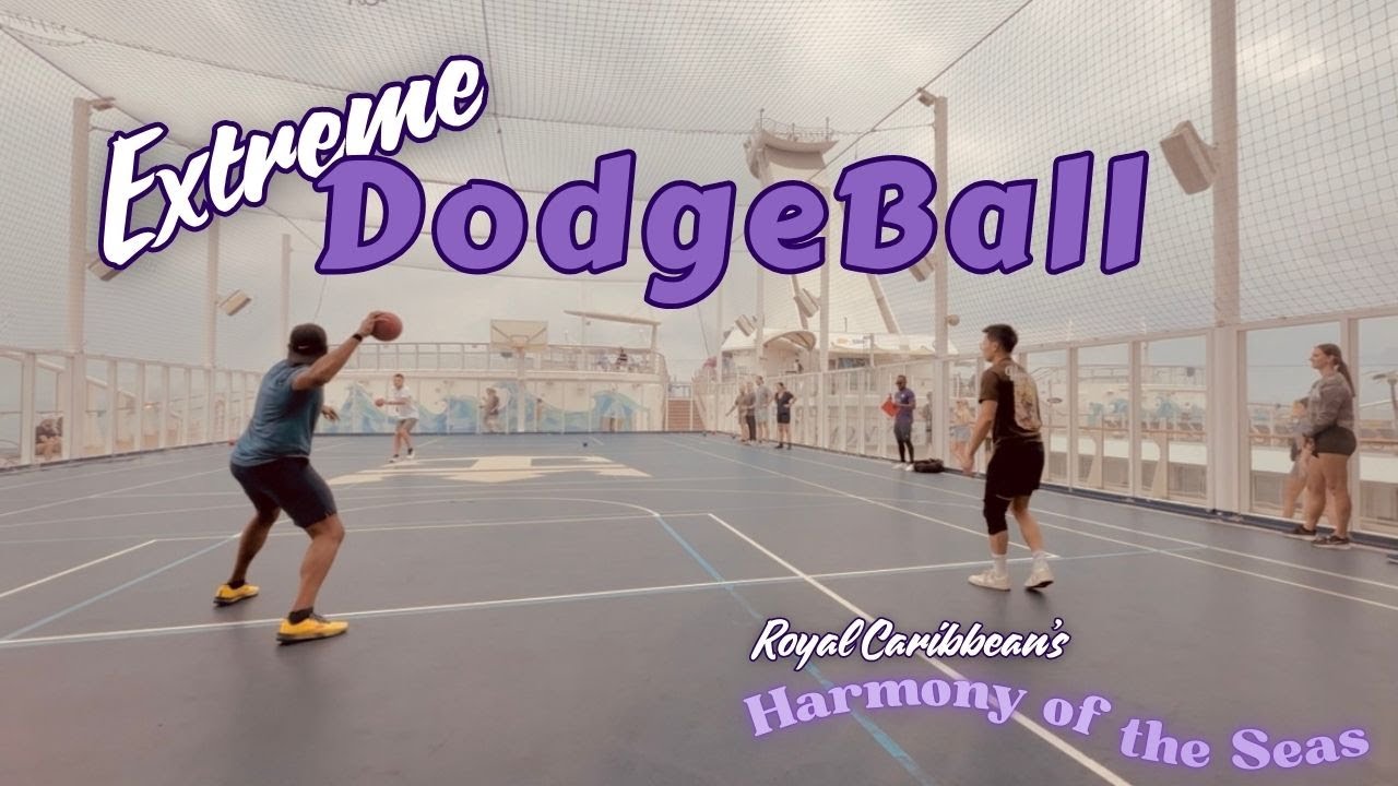 Extreme Dodgeball Aboard the Harmony of the Seas - YouTube