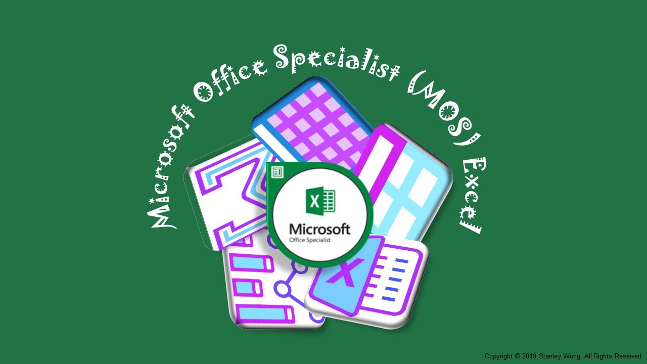 Microsoft Office Specialist (MOS) Excel - YouTube