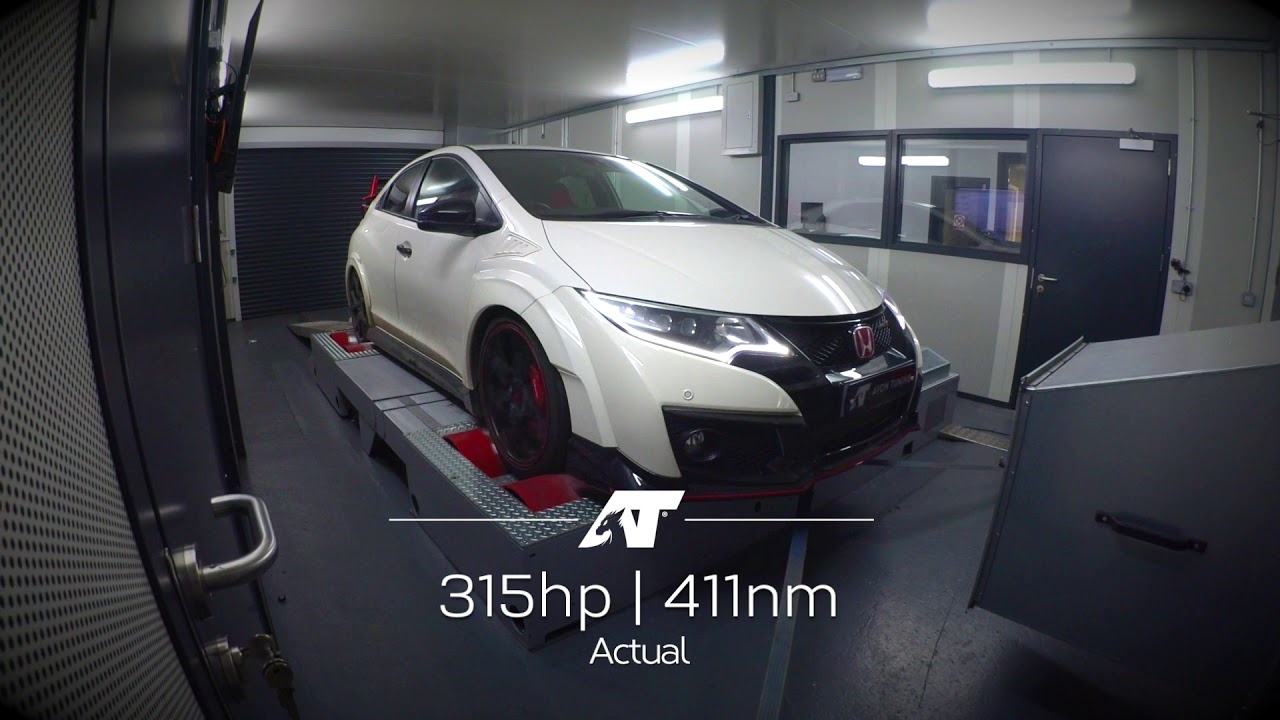 Dyno Run: Honda Civic Remap - YouTube