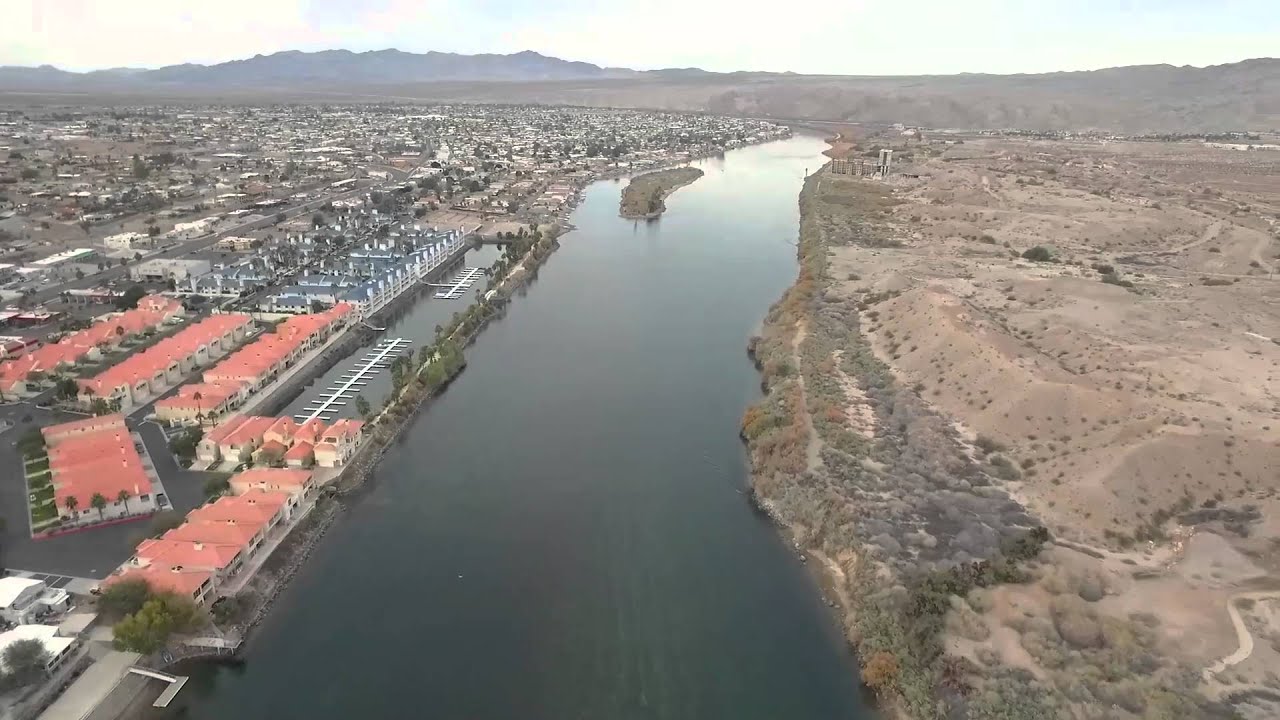Fly over the former Emerald River Golf Course, Laughlin Nevada - YouTube