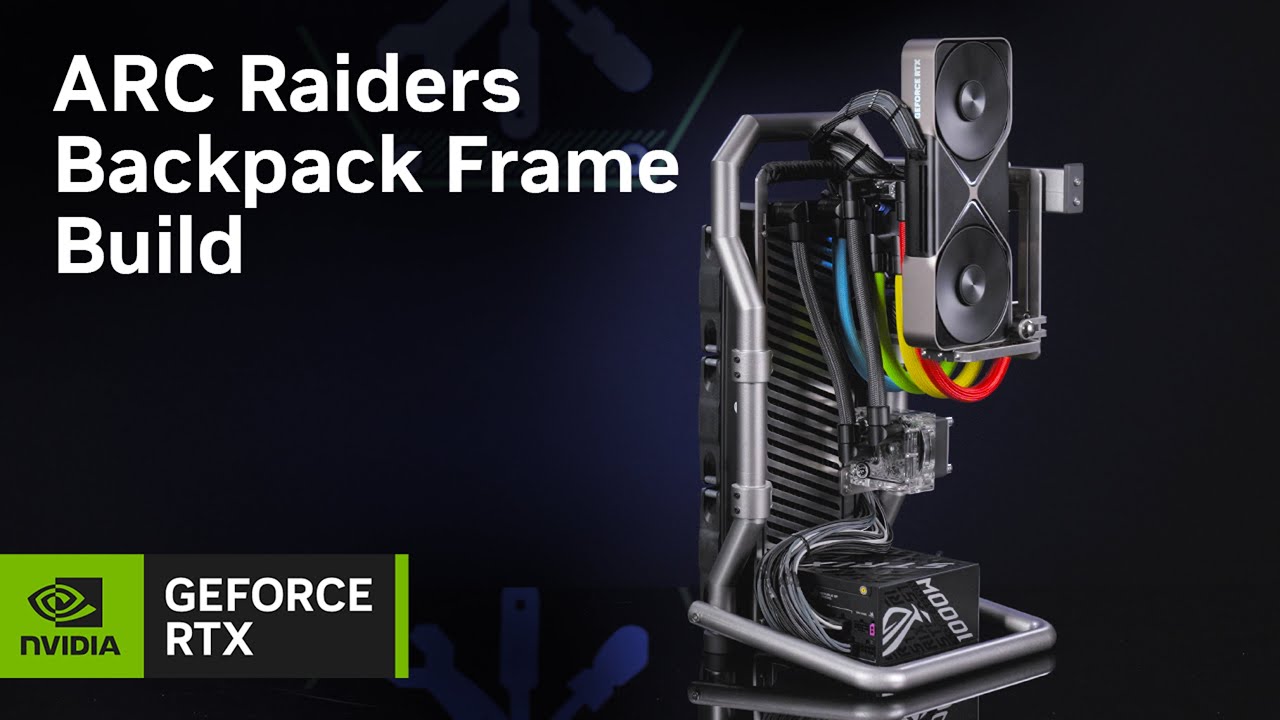 GeForce Garage - ARC Raiders Backpack Frame Build - YouTube