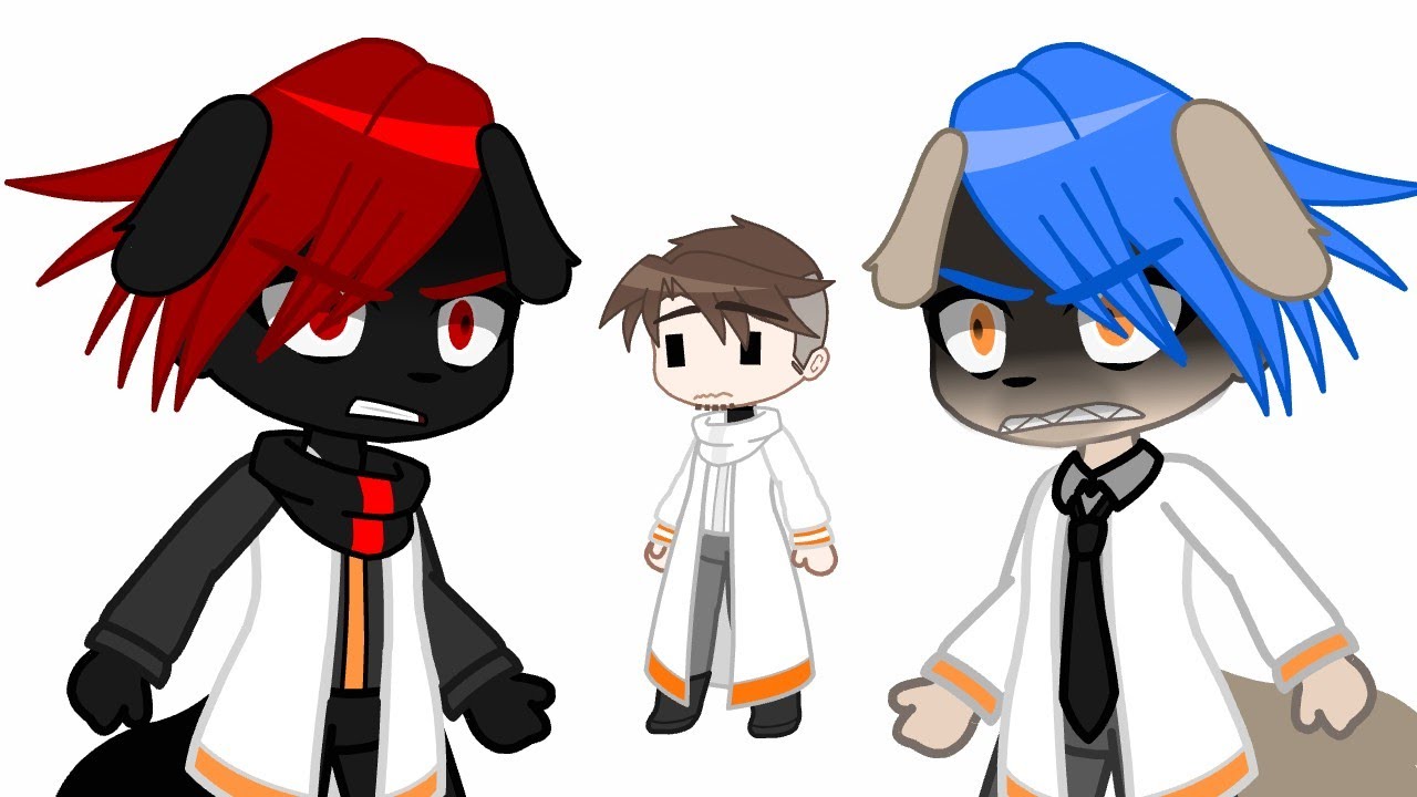 Duni and Uni fight over Dr.Jon (Newscapepro Gacha club) - YouTube