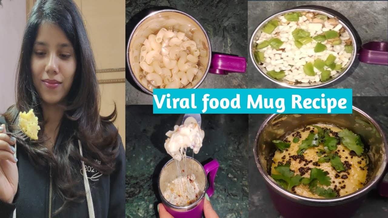 3 VIRAL MUG Food Recipes in 2 Minutes | Mug pizza | Mac n Cheese pasta ...