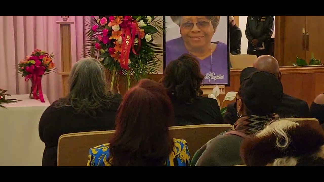 NYA JONES LIVE AT JUANITA JONE'S CELEBRATION OF LIFE (THE BATTLE IS NOT ...