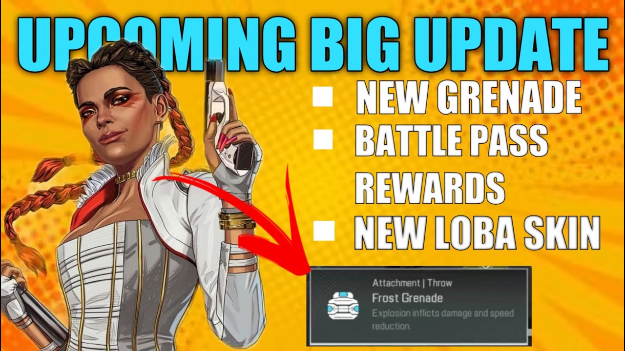 APEX LEGENDS MOBILE BIG UPDATE! NEW FROST GRENADE | SEASON 2 BATTLE ...